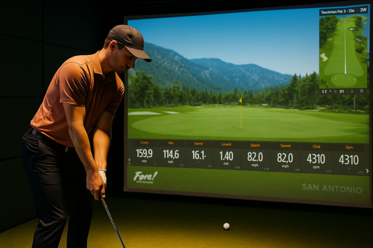 Indoor Golf Simulators in San Antonio | Fore Swing Lounge